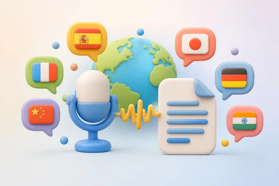Convert Voice to Text — Free Online AI Transcription